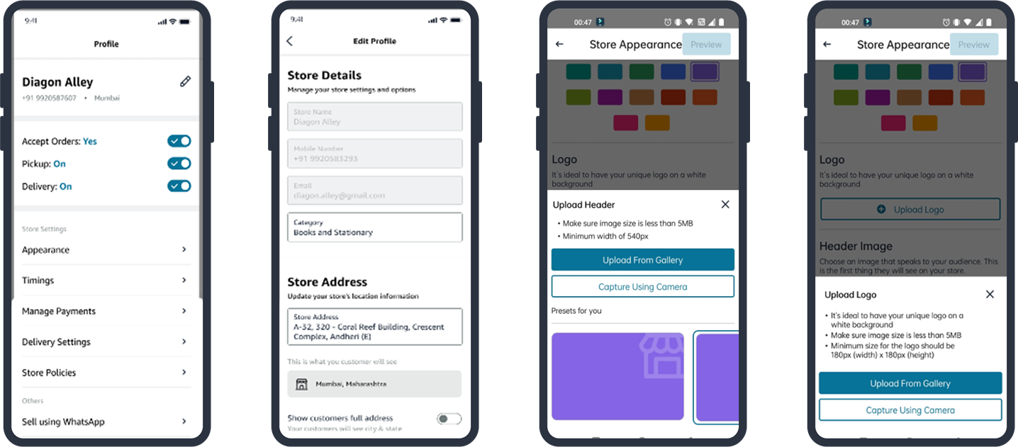 Customize your Storefront – Smartbiz by Amazon