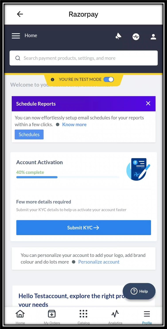 Guide to completing Payment KYC with Razorpay – Smartbiz by Amazon Guide to completing Payment KYC with Razorpay – Smartbiz by Amazon