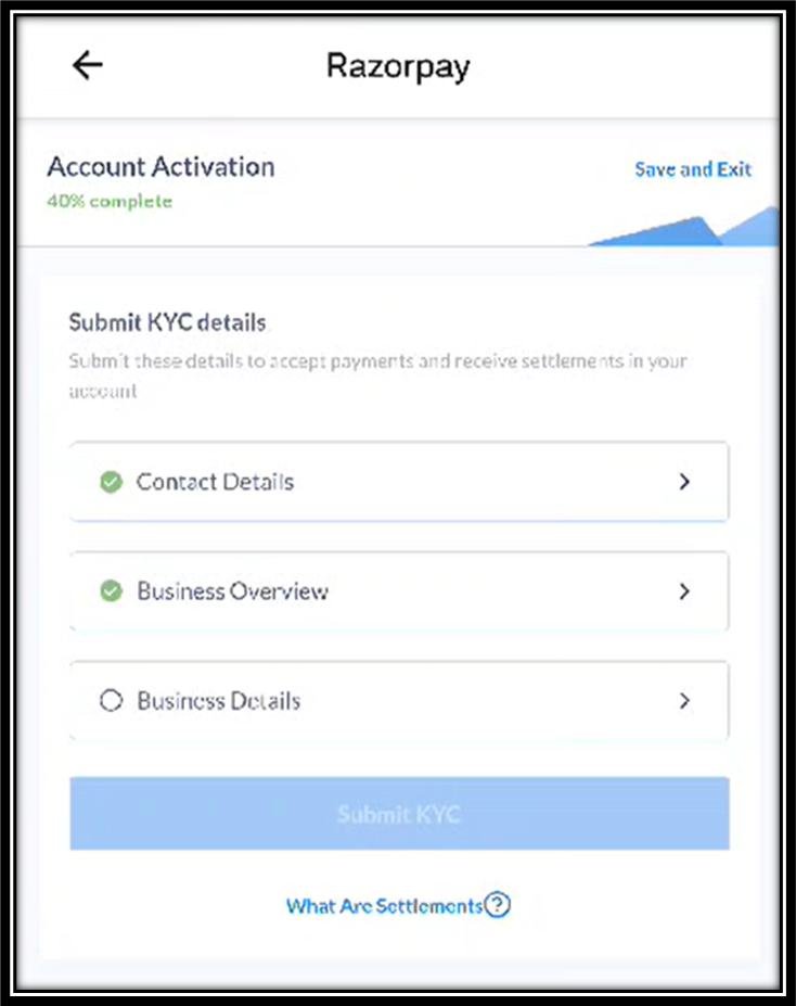 Guide to completing Payment KYC with Razorpay – Smartbiz by Amazon Guide to completing Payment KYC with Razorpay – Smartbiz by Amazon