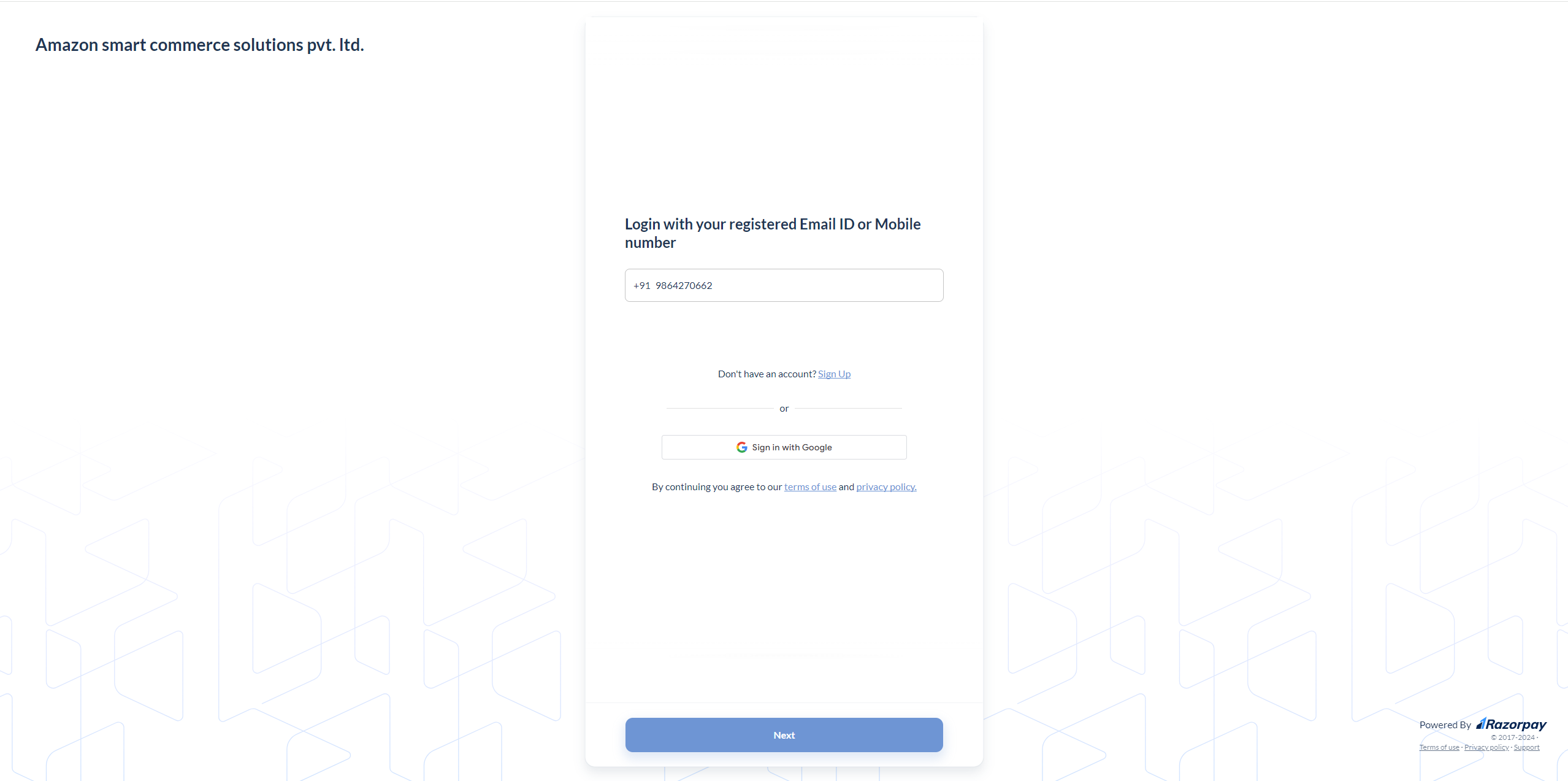 Guide to completing Payment KYC with Razorpay – Smartbiz by Amazon
